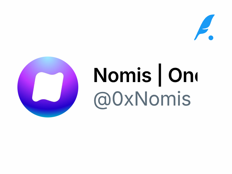 Nomis | Onchain Reputation Protocol (@0xNomis)