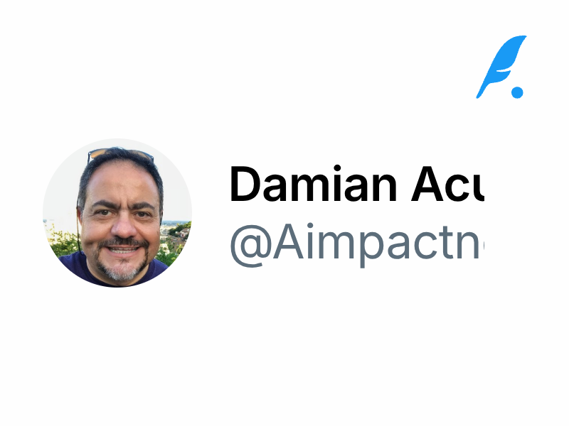 Damian Acuna (@Aimpactnews)