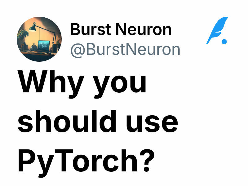 Why You Should Use Pytorch Burst Neuron