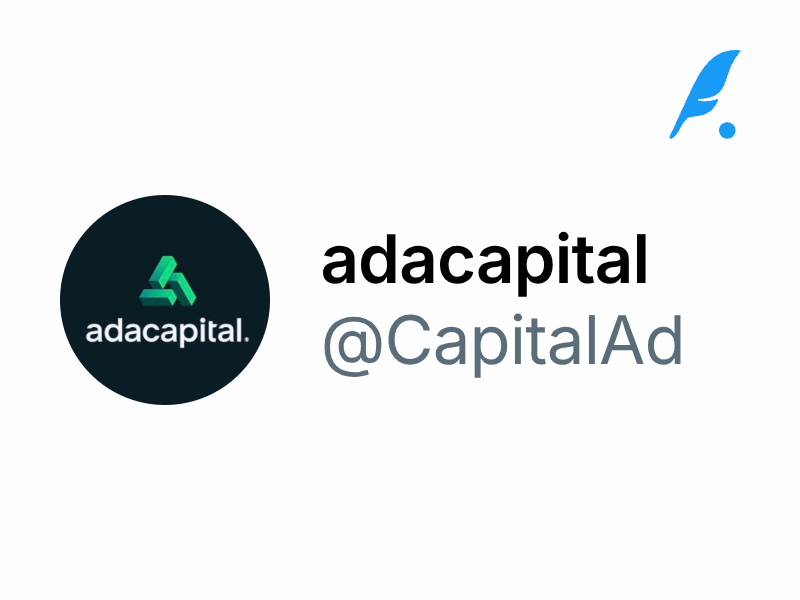 adacapital (@CapitalAda)