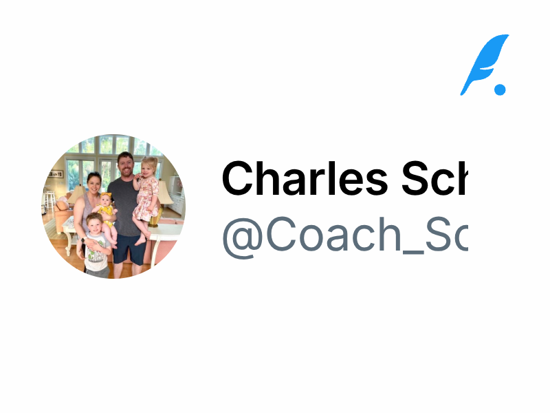Charles Schultz (@Coach_Schultz)