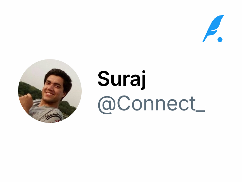 Suraj (@Connect_Suraj)