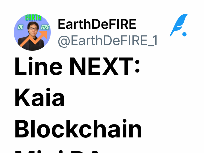 Line NEXT: Kaia Blockchain Mini DApp | EarthDeFIRE