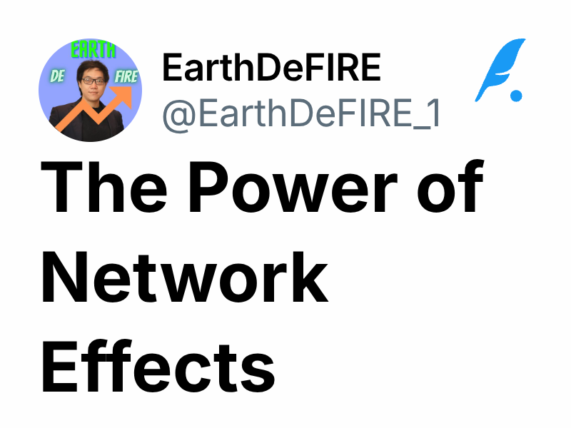 The Power of Network Effects | EarthDeFIRE