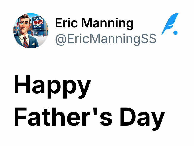 Happy Father's Day | Eric Manning