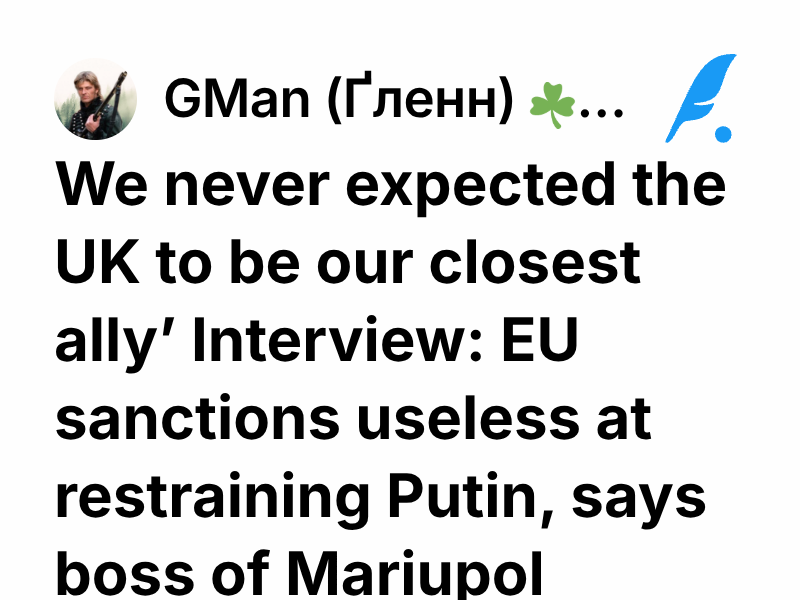 We never expected the UK to be our closest ally’ Interview: EU ...