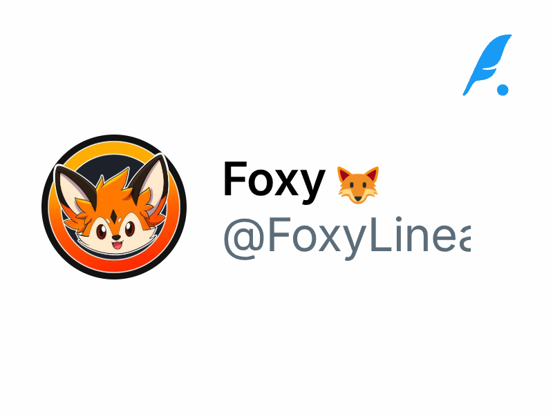 Foxy 🦊 (@FoxyLinea)
