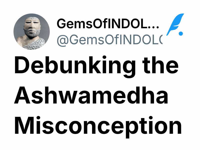 Debunking the Ashwamedha Misconception | GemsOfINDOLOGY