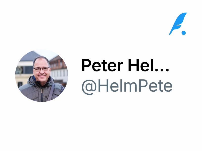 Peter Helm 🇺🇦 (@HelmPeter)