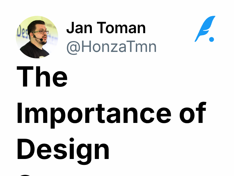 The Importance of Design Systems | Jan Toman