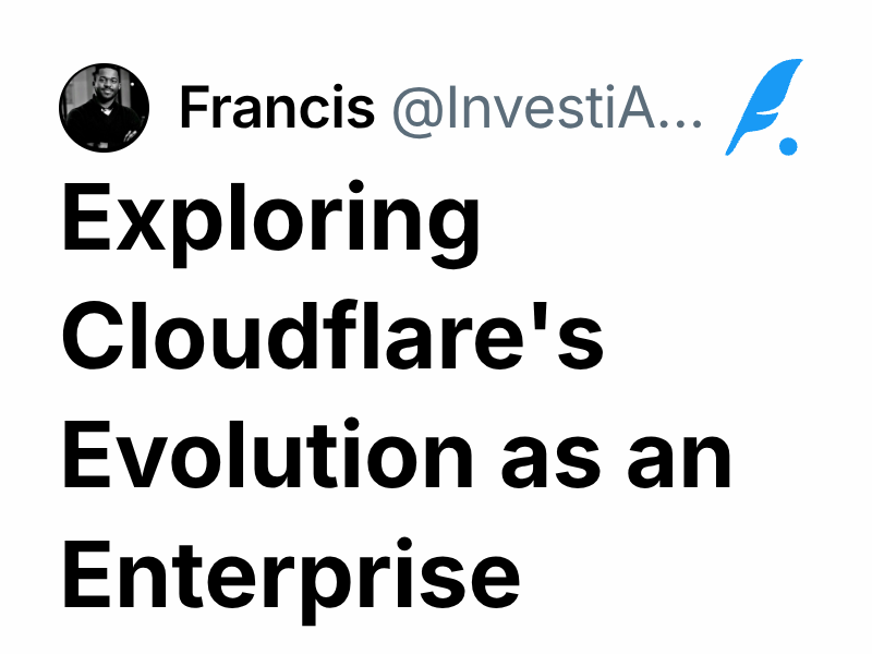 Exploring Cloudflare's Evolution as an Enterprise Platform | Francis
