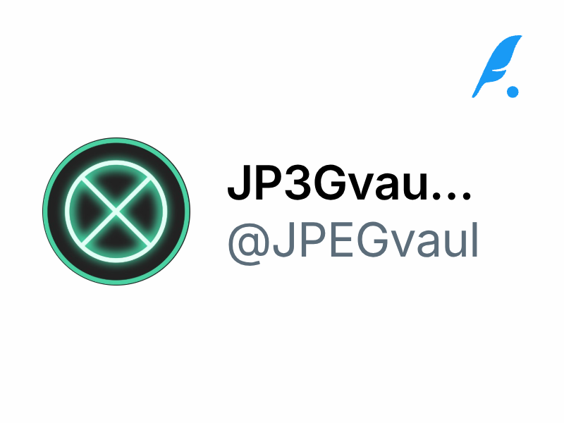 JP3Gvault 🟩 (@JPEGvaultDAO)