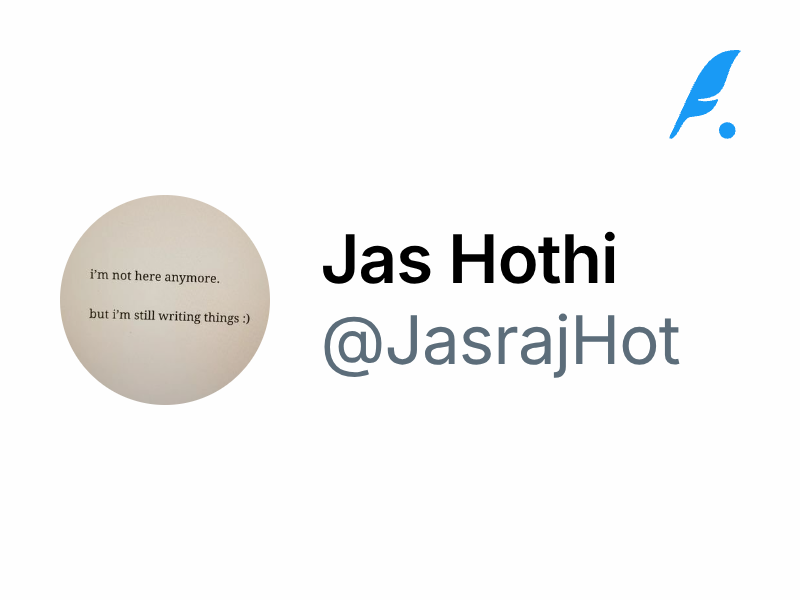 Jas Hothi (@JasrajHothi)