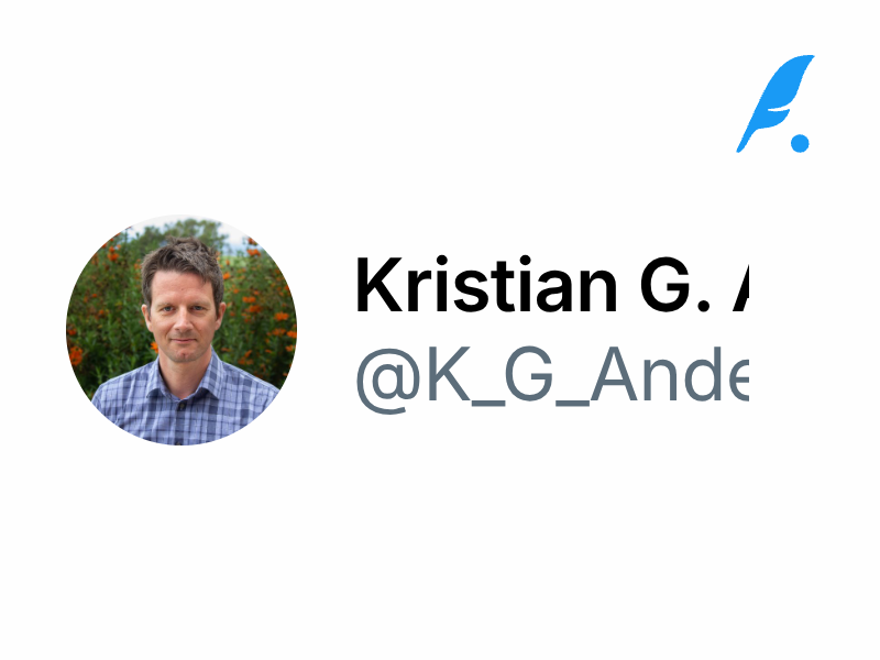 Kristian G. Andersen (@K_G_Andersen)