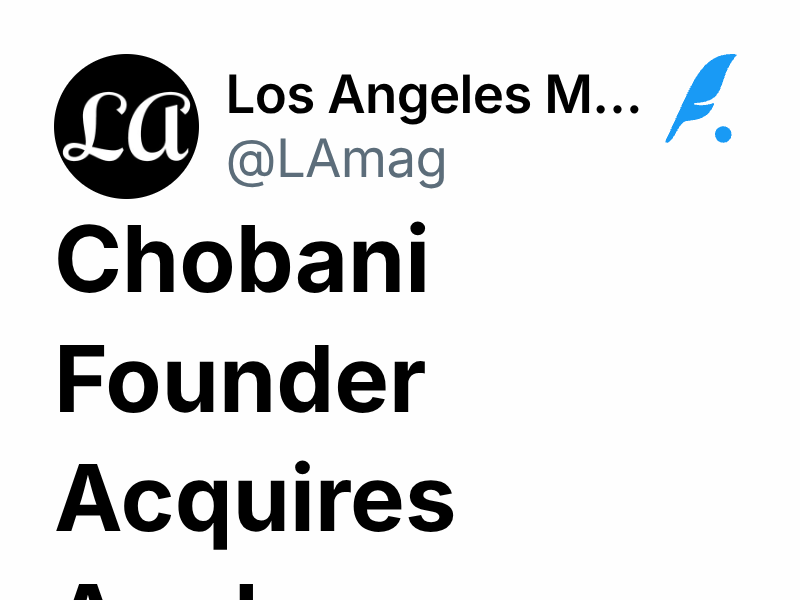 Chobani Founder Acquires Anchor Brewing | Los Angeles Magazine