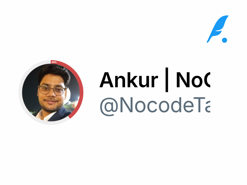 Ankur | NoCode Talks (@NocodeTalks)