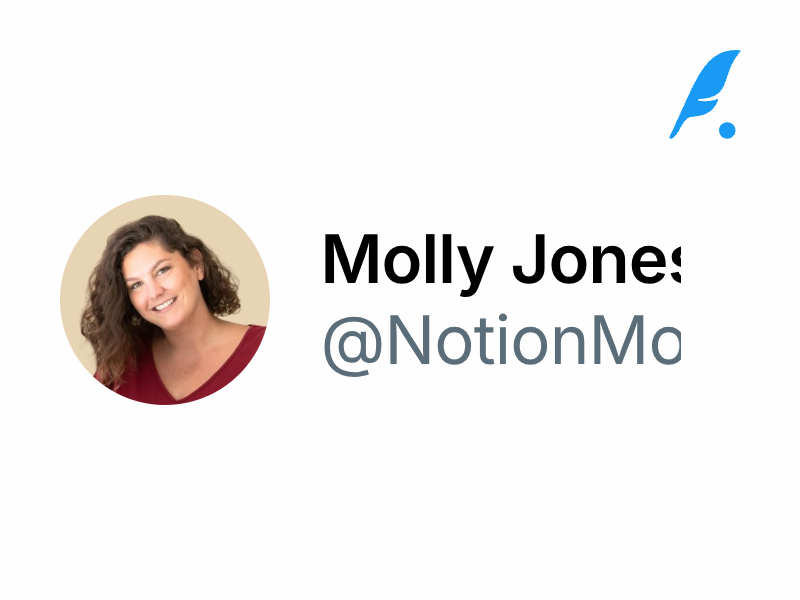 Molly Jones (@NotionMolly)