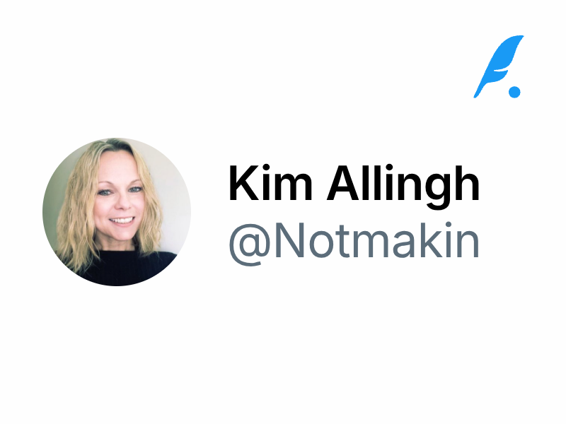 Kim Allingham (@Notmakingdo)