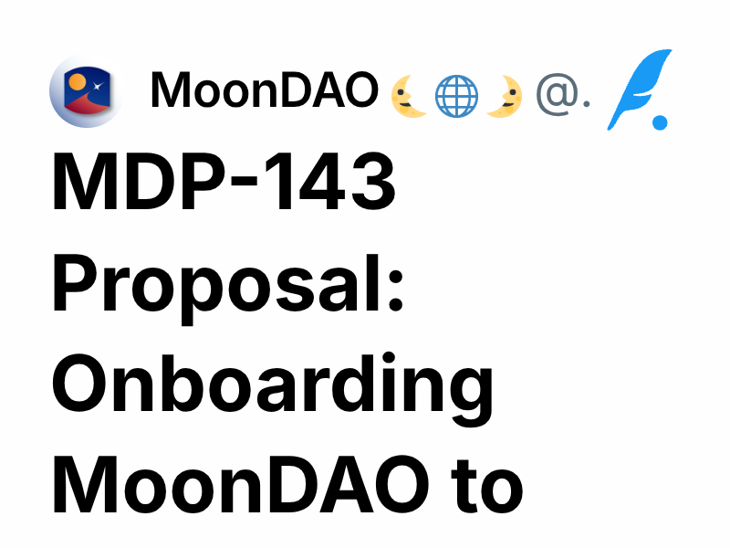 MDP-143 Proposal: Onboarding MoonDAO to Skyline Digital | MoonDAO 🌜🌐🌛