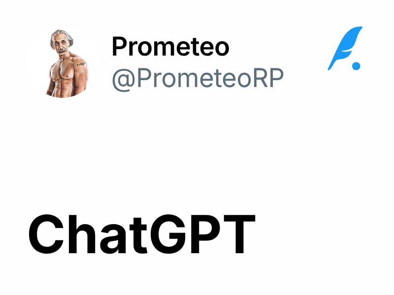 ChatGPT | Prometeo