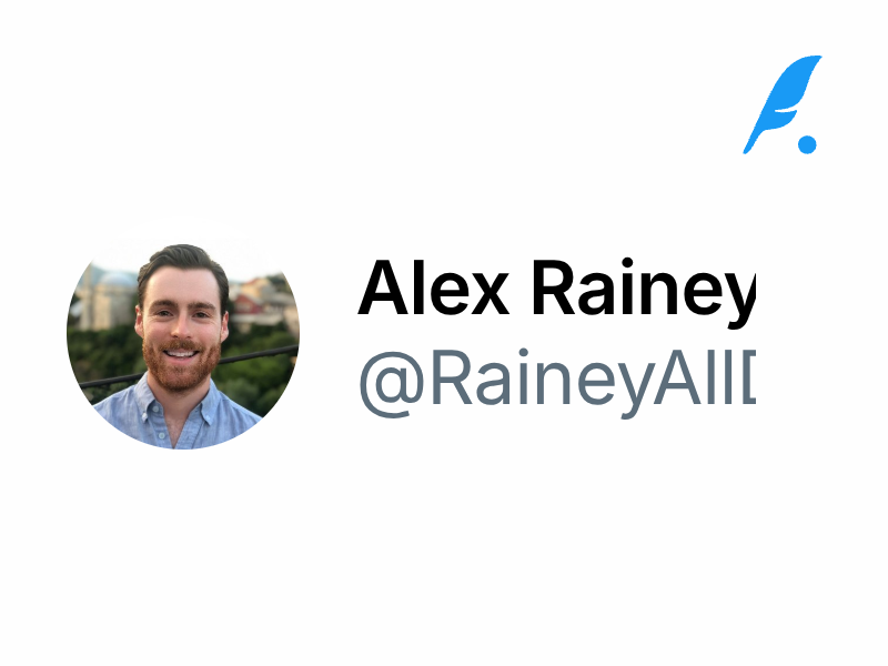 Alex Rainey (@RaineyAllDay)