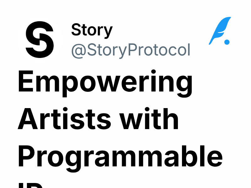 Empowering Artists with Programmable IP | Story