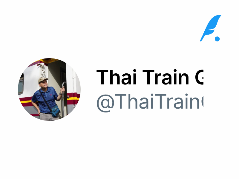 Thai Train Guide (@ThaiTrainGuide)