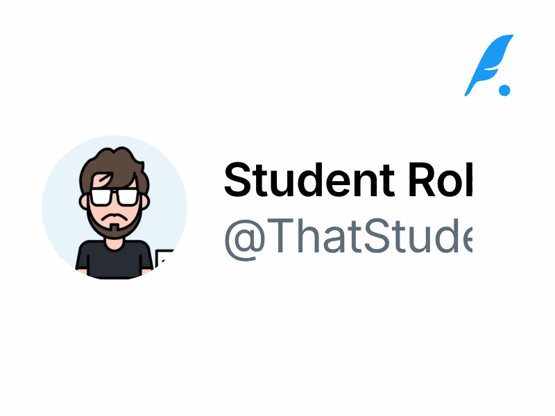 Student Rob - 69/100 (@ThatStudentRob)