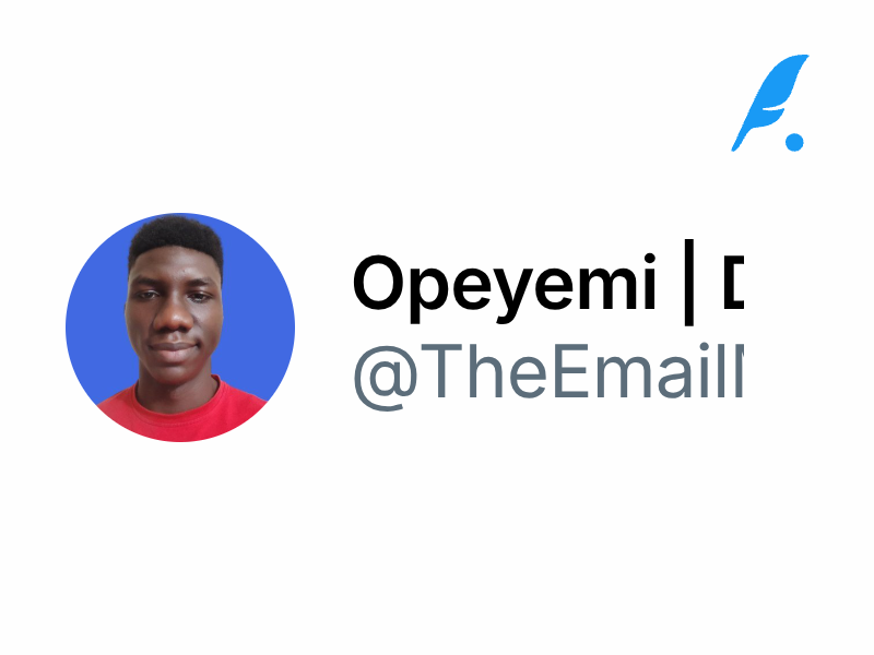 Opeyemi | D Email Maestro 🇳🇬 (@TheEmailMaestro)