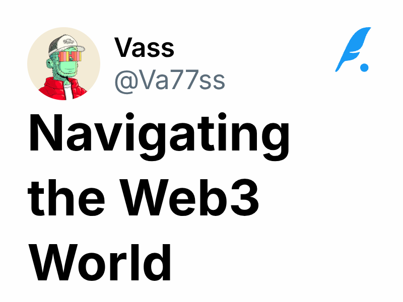 Navigating the Web3 World | Vass