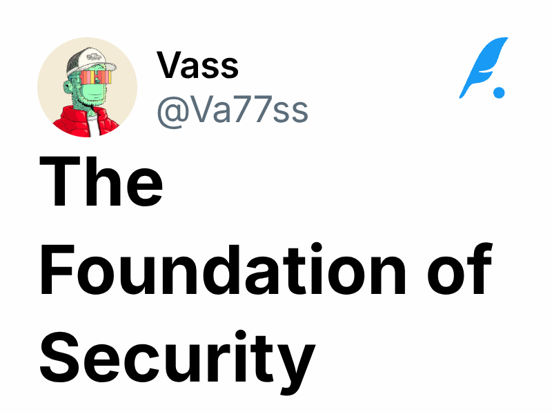 The Foundation of Security | Vass