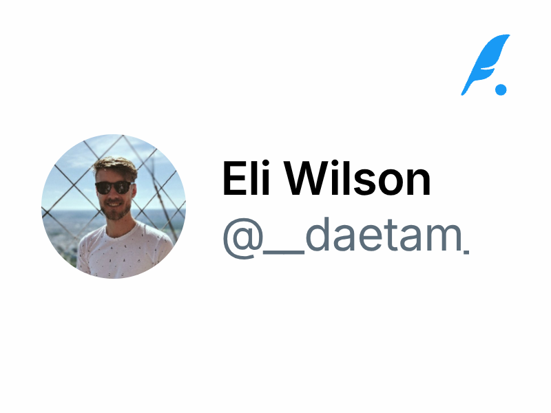 Eli Wilson (@__daetam__)