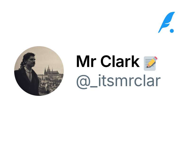 Mr Clark 📝 (@_itsmrclark)