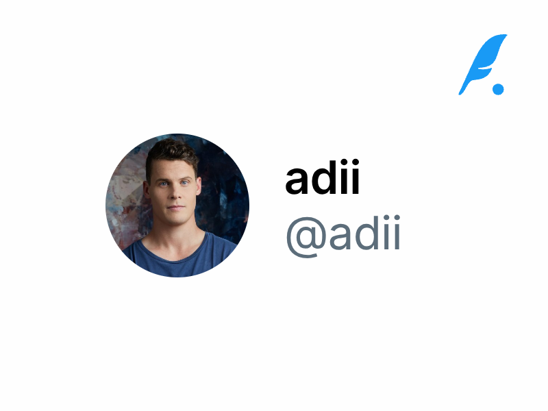 adii (@adii)