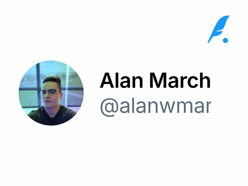 Alan March (@alanwmarch)