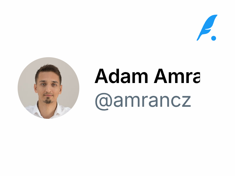 Adam Amran (@amrancz)