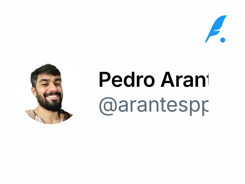 Pedro Arantes (@arantespp)