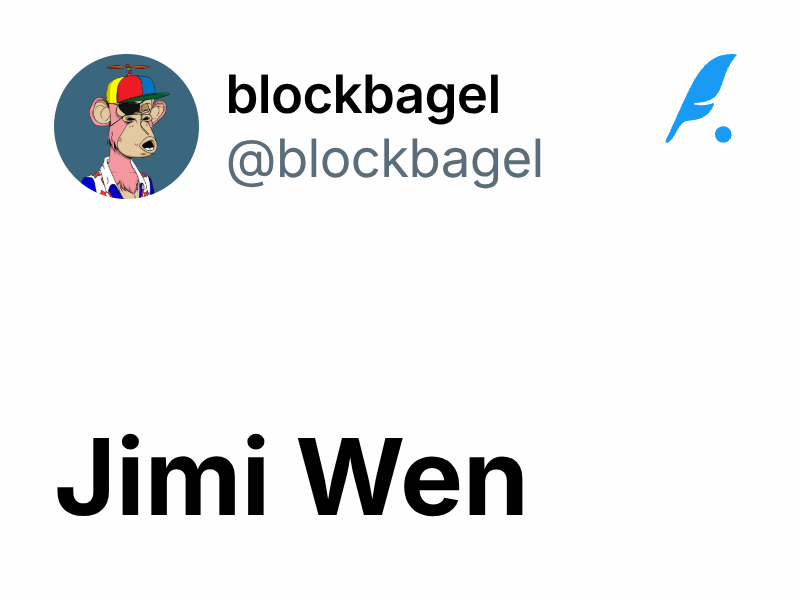 Jimi Wen | blockbagel