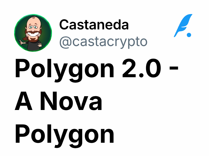 Polygon 2.0 - A Nova Polygon | Castaneda
