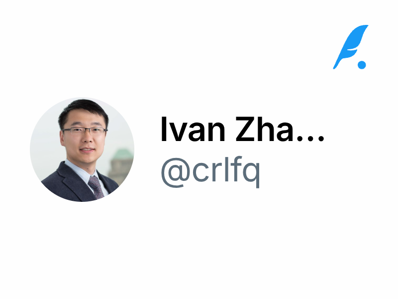 Ivan Zhang 🦇🔊 (@crlfq)