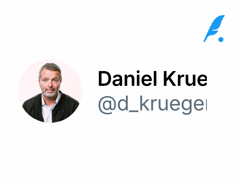 Daniel Krueger (@d_krueger)