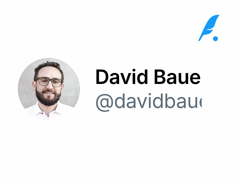 David Bauer (@davidbauer)