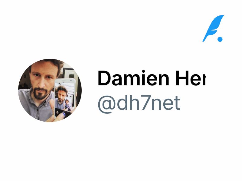 Damien Henry (@dh7net)