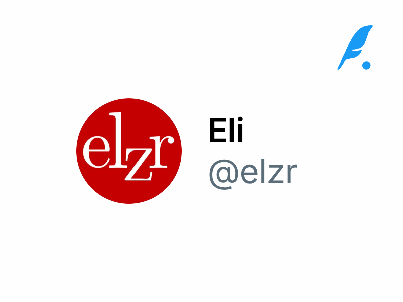 Eli (@elzr)