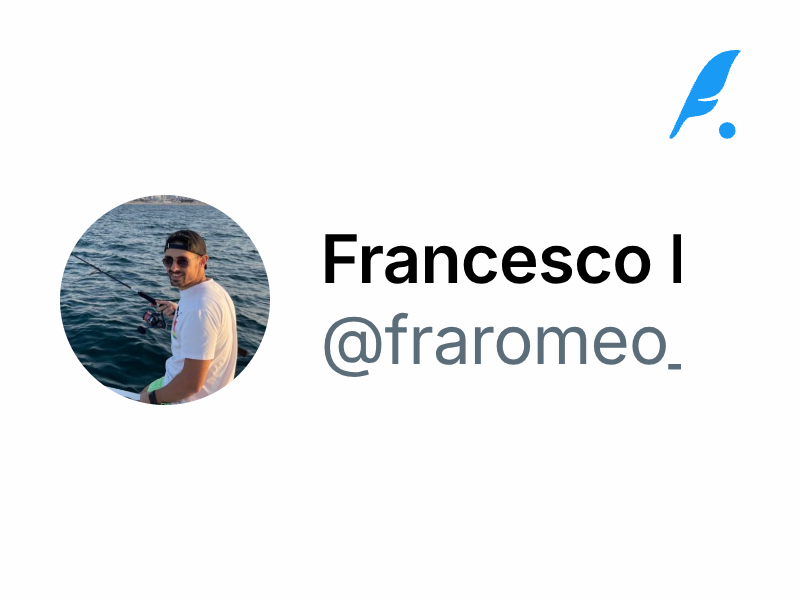 Francesco Romeo (@fraromeo_)