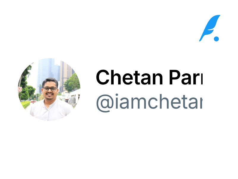 Chetan Parmar (@iamchetanparmar)