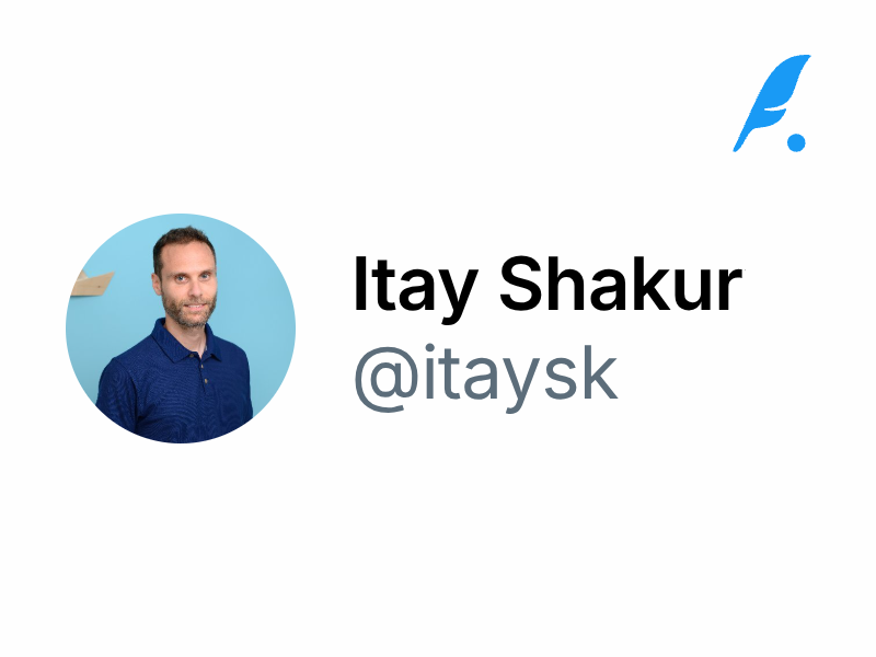 Itay Shakury (@itaysk)