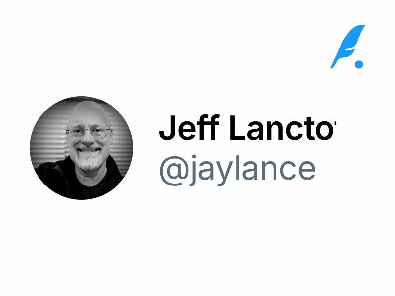 Jeff Lanctot (@jaylance)
