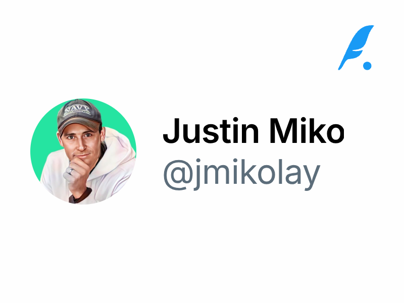 Justin Mikolay 💻 (@jmikolay)