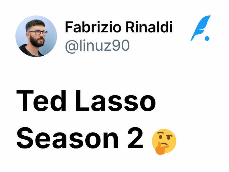 Ted Lasso Season 2 🤔 | Fabrizio Rinaldi
